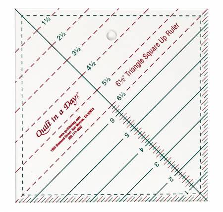 Triangle Square Up Ruler - 6-1/2in – the-sew-op