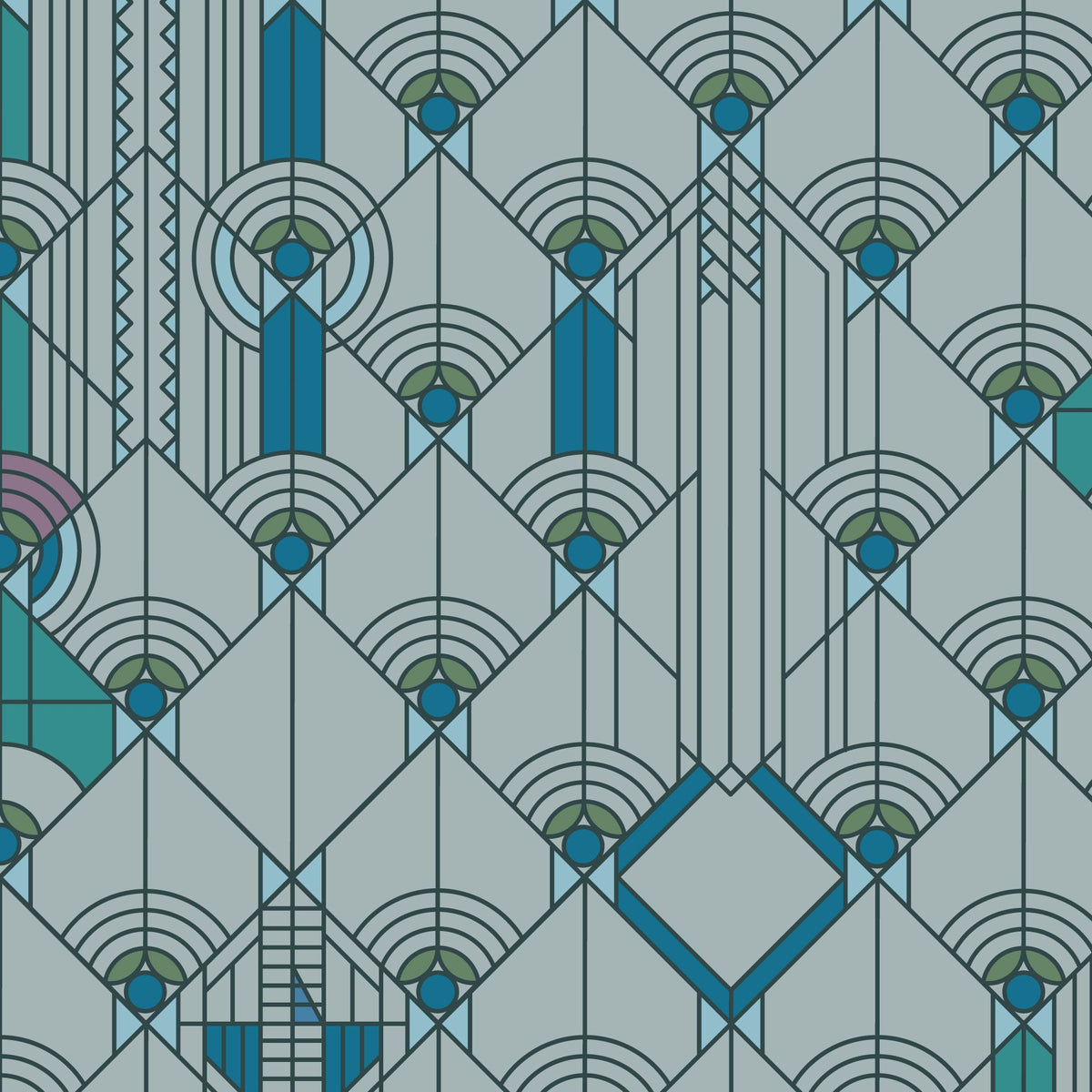 April Showers - Frank Lloyd Wright – the-sew-op