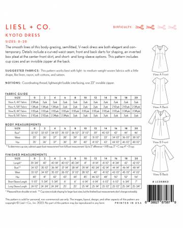 Kyoto Dress – the-sew-op