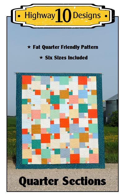 Quarter Sections Quilt Pattern – the-sew-op